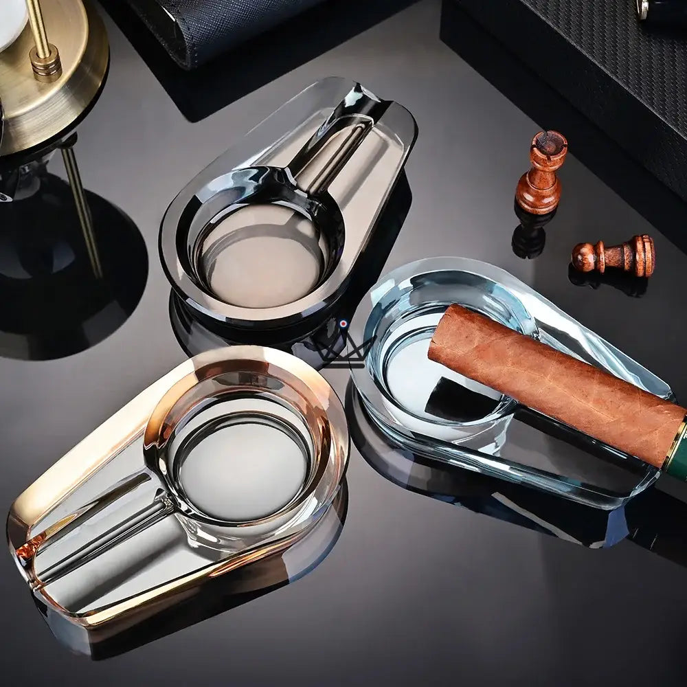 Crystal Tower Cigar Ashtray - Luxury and Elegance – Atelier Atypique