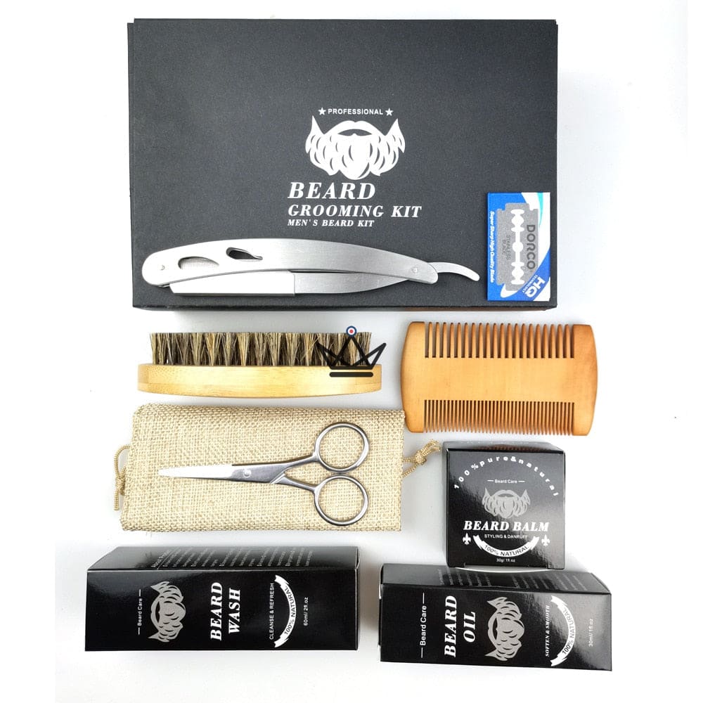 Razer Beard Kit - 9 Pieces – Atelier Atypique